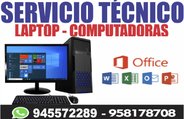 Servicio Tecnico de Computadoras a Domicilio en Arequipa